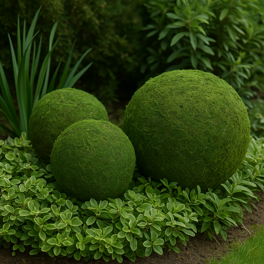 20cm Moss Ball – Eco Friendly Decorative Moss Sphere