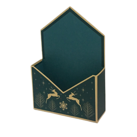 FLORALCRAFT® Envelope Box - Gold Reindeer | Michael Dark